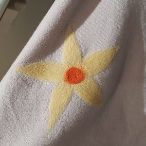 Aaeda | Sweaters | Nwt Aaeda Sweater Beige With Color Flowers | Poshmark